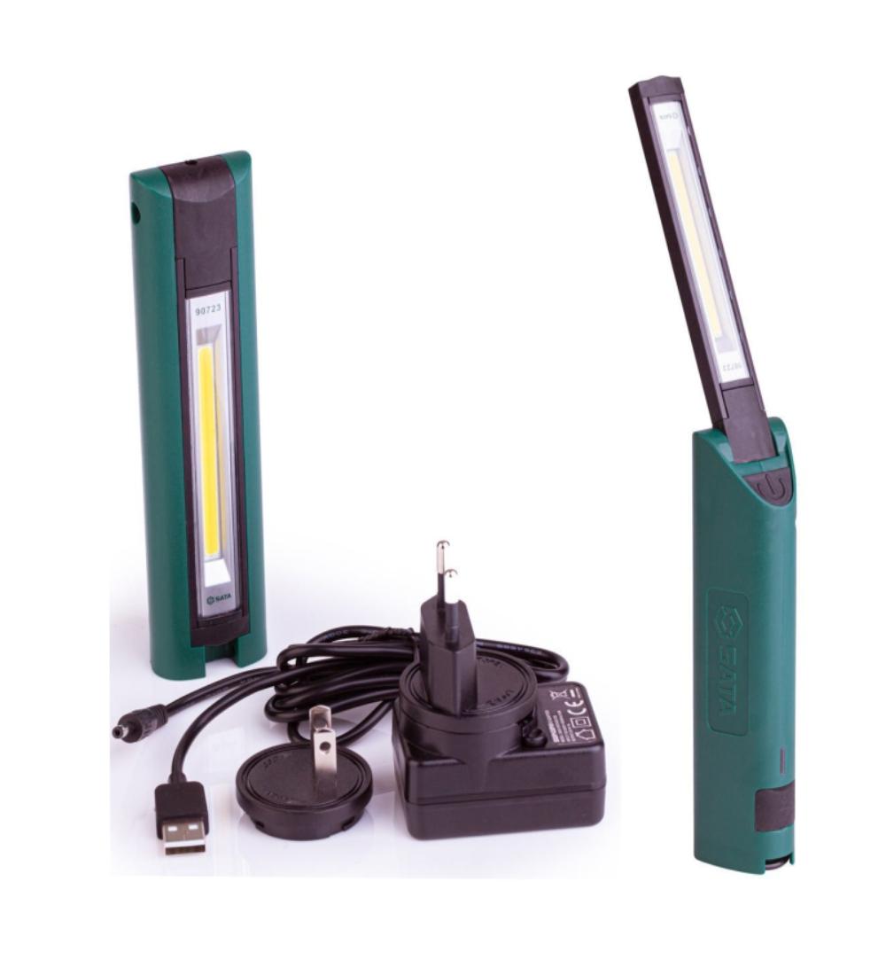 linterna plegable recargable sata 2600 mah