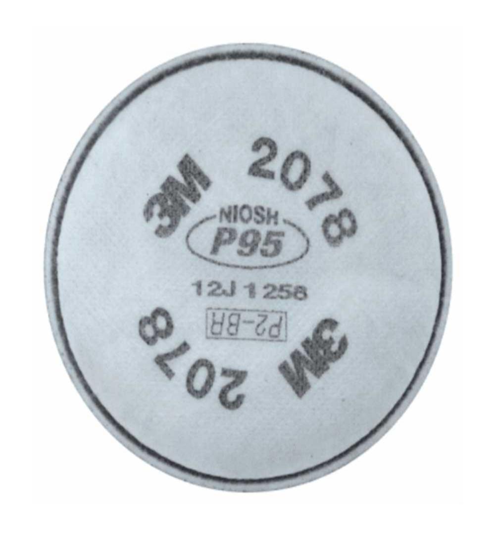 filtro para particulas vapores/ gas 3m 2078