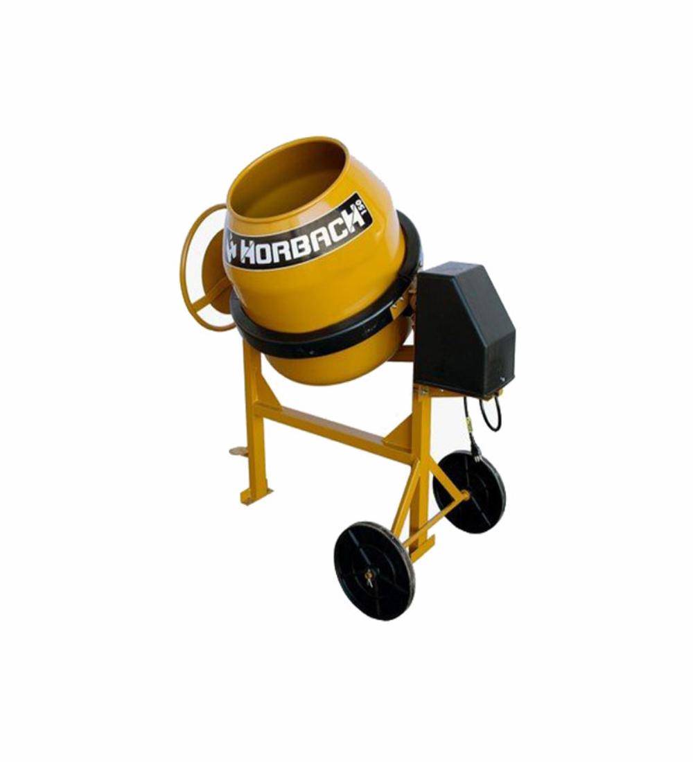hormigonera con motor horbach 130lt