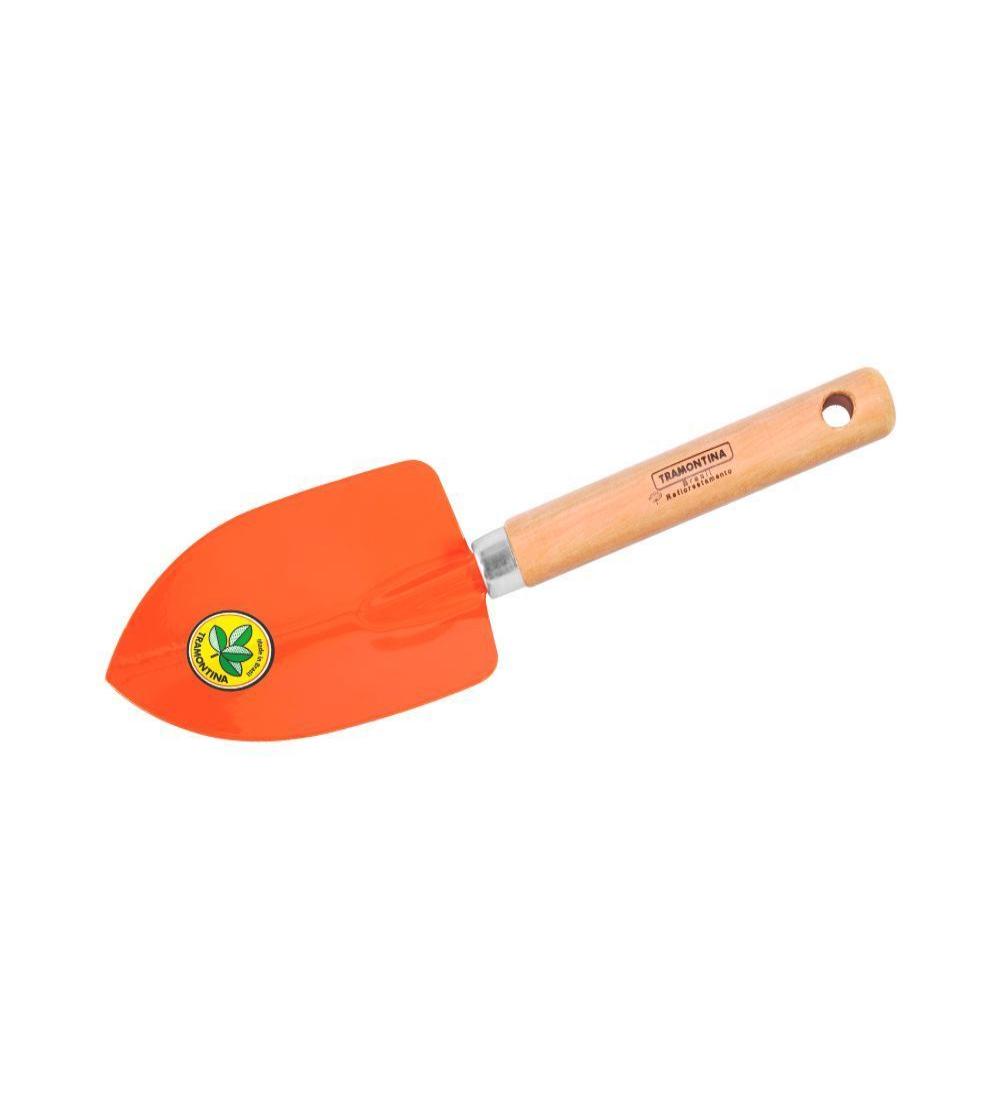 palita ancha con mango de madera tramontina 77907