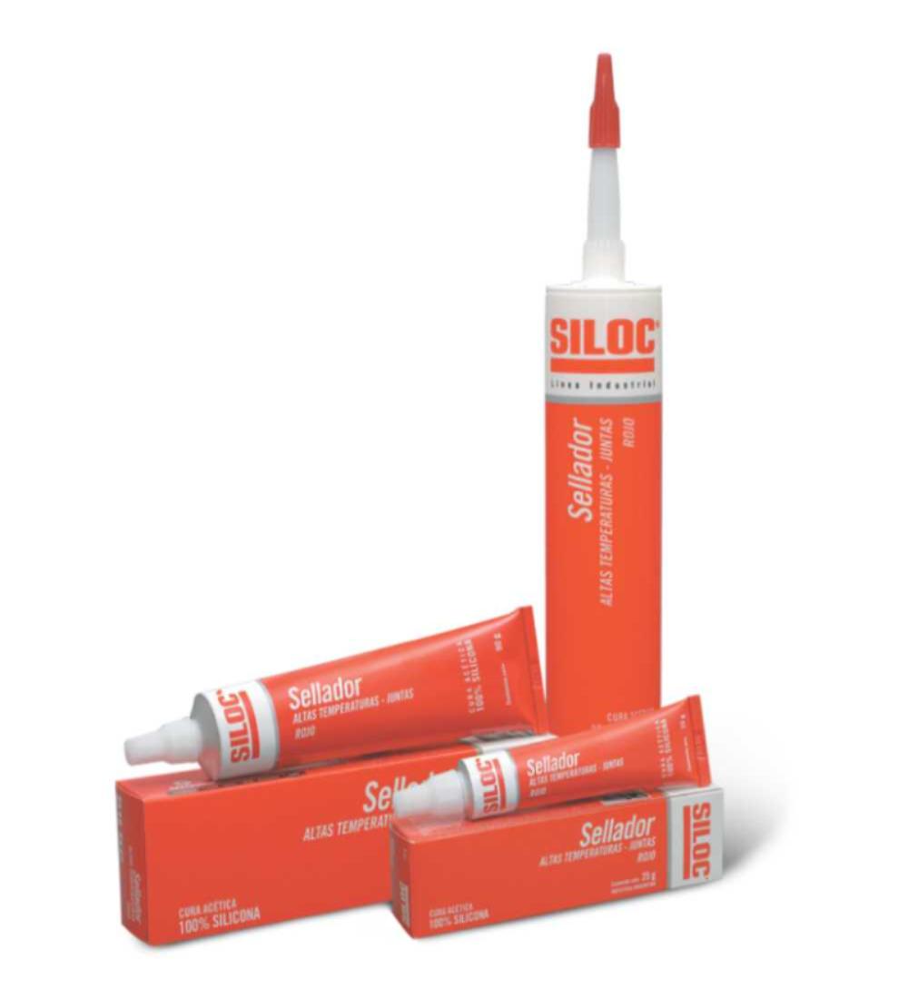 sellador alta temperatura rojo siloc 90gr