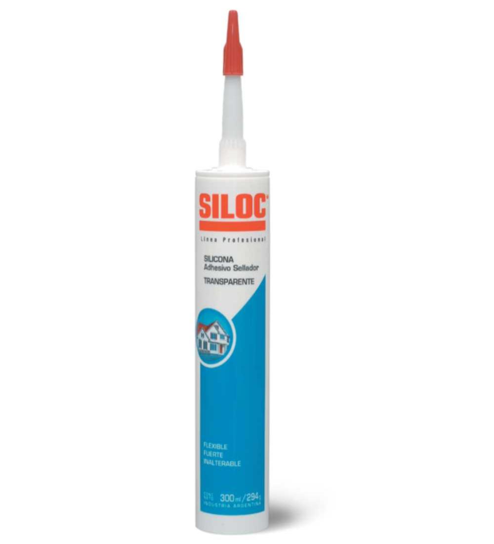 silicona sellador negro siloc 280gr