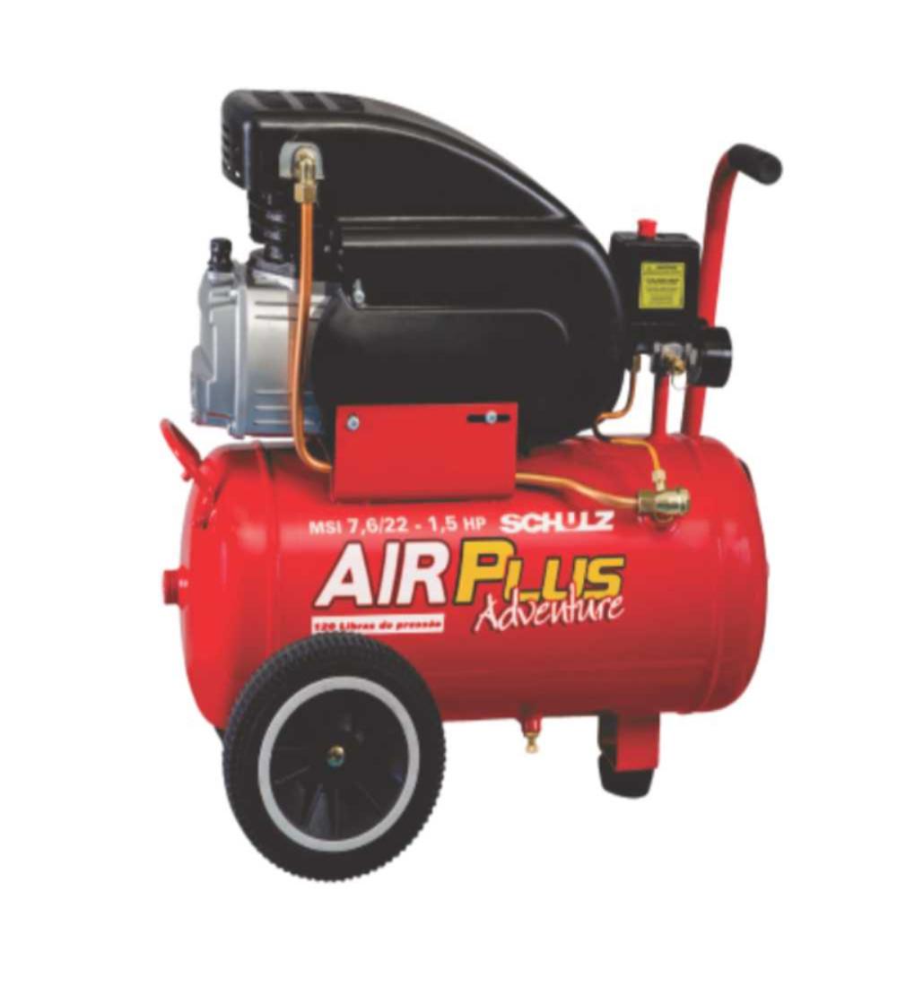compresor air plus adventure schulz 1.5hp/22l