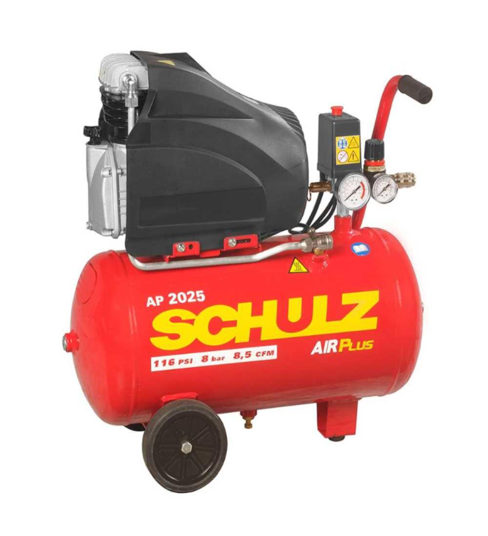 compresor airplus schulz 2hp/25lt