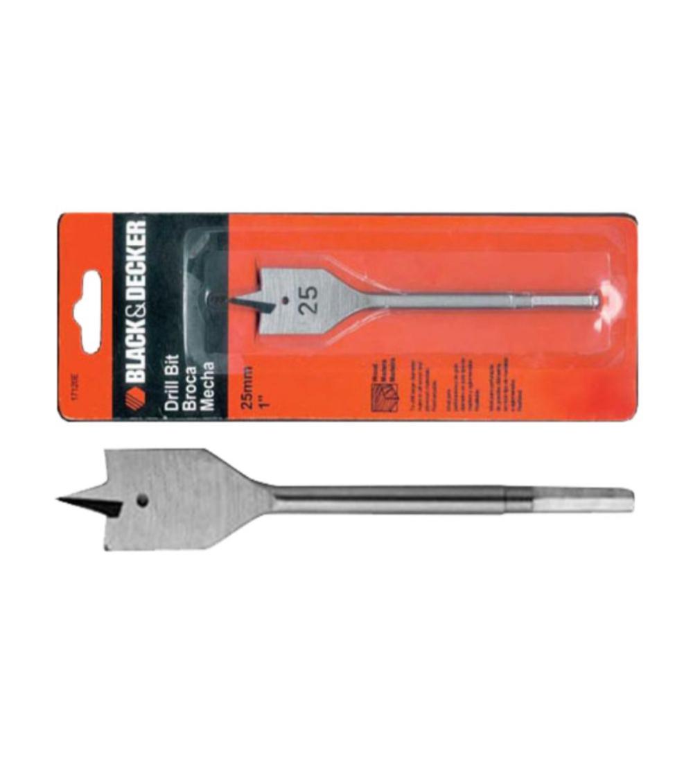 mecha para madera plana b+d 20mm en blister
