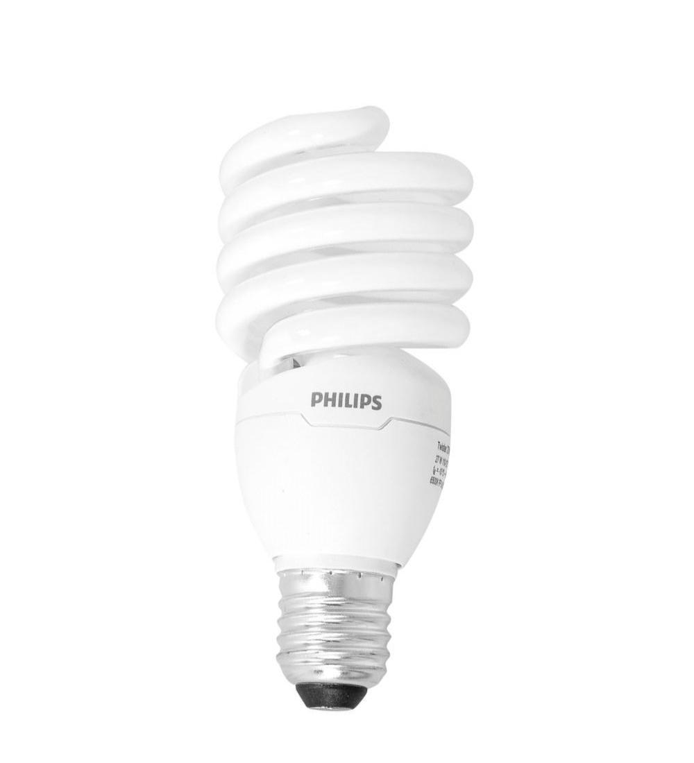 foco bajo consumo philips twister frío 23w