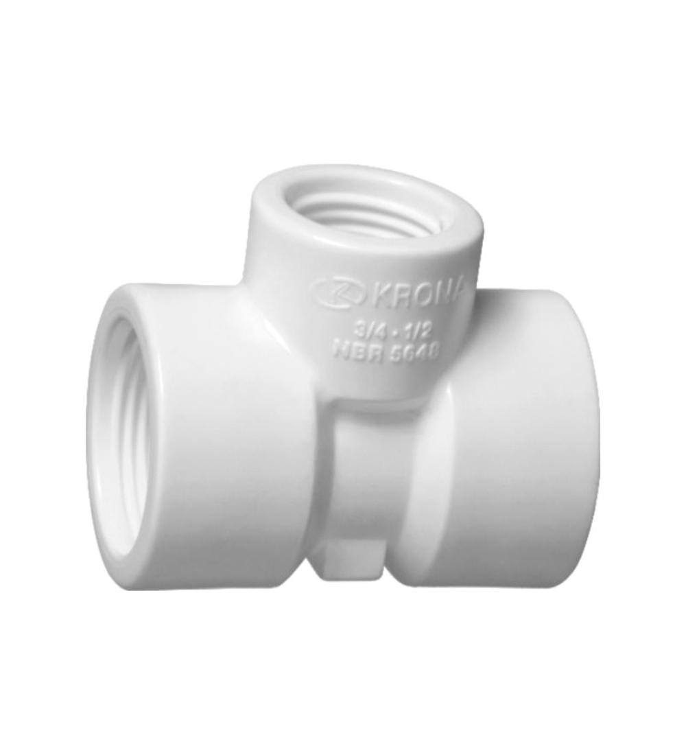 te de reducción roscable krona 305 3/4x½