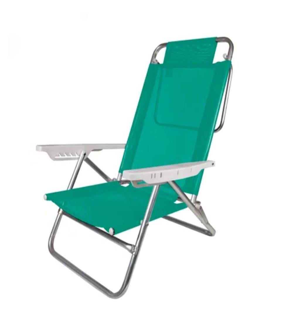 silla summer aluminio mor 2115 reclinable