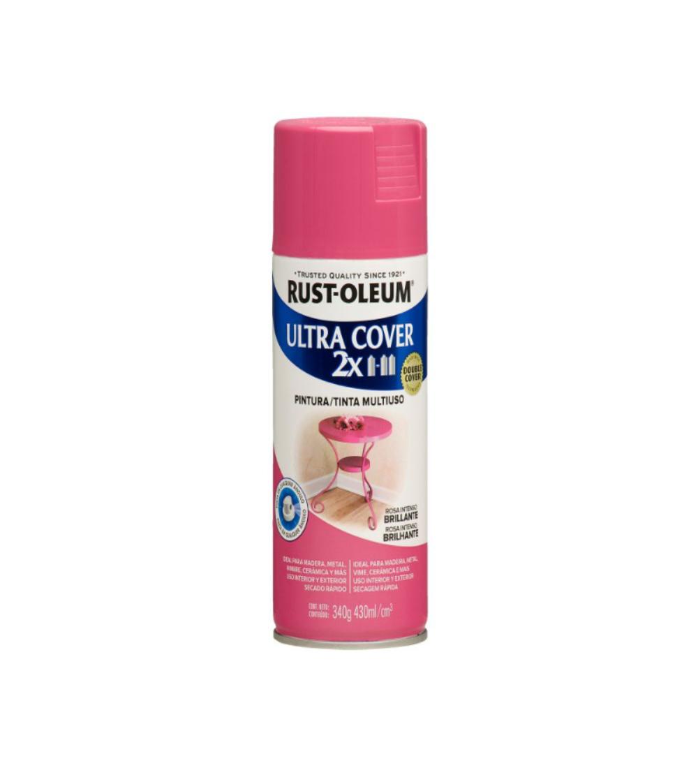 pintura ultra c340gr rust oleum rosa intenso brillante